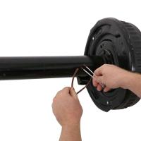 China Custom Size Trailer Axles with Mechanical / Electric Brakes and 6600 lbs Max Payload for sale