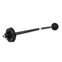 China 5200 lb 6 Lug Electric Brake Trailer Axle Assembly for 6 Bolts on 5.5