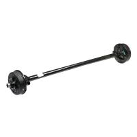 China 3500-8000 lb Light Trailer Axle Straight Type with Electric/Mechanical/Hydraulic Brakes for sale