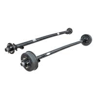 China 3500-8000 lb Light Trailer Axle Straight Type with Electric/Mechanical/Hydraulic Brakes for sale