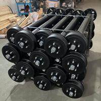 China 3500-8000 lb Light Trailer Axle Straight Type with Electric/Mechanical/Hydraulic Brakes for sale