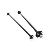China Black Anti-Rust Paint Unbraked Trailer Axle for Heavy Loads and Max Speed of 90 km/h for sale