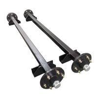 China 2000 3500 5000 5200 6000 7000 8000 Pound Straight Trailer Axles with Customized Brakes for sale