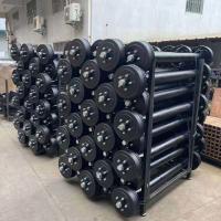 China Trailer Parts in 3500 lb 5 lug Electric Brake Trailer Axle Assembly for sale
