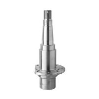 China Closed Die Forging Alloy Steel Max Capacity 8000 Lbs Light Trailer Axle Spindle for sale