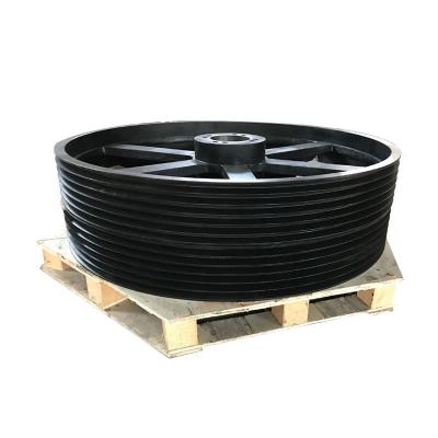 China Iron Large V Belt Pulley for Power Transmission Customized by Sand Casting Specialist for sale
