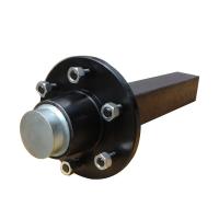 China Trailer Axle Parts Various Steel Materials and Customization Features for sale