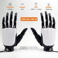 China ZBDynamiX ZDH-6D-184-N Five-Finger Humanoid Robotic Hand 11 DOF for Robot Arms for sale
