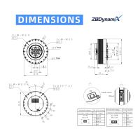 China ZBDynamiX ZPA100-20-10-D High-Torque Planetary Joint Actuator 170 Nm Peak Torque 10:1 Reduction Ratio for sale