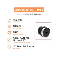 China ZBDynamiX ZHA-R120-161-FBN-I High-Torque Harmonic Joint Actuator | 450 Nm Peak Torque, 161:1 Ratio, OD120 mm for sale