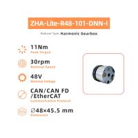China ZBDynamiX ZHA-Lite-R48-101-DNN-I Lightweight Harmonic Joint Actuator | 11 Nm Peak Torque, 101:1 Ratio, OD48 mm for sale