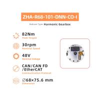 China ZBDynamiX ZHA-R68-101-DNN-CO-I Harmonic Joint Actuator 82 Nm Peak Torque 101:1 Ratio OD68 mm for sale