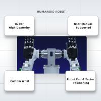 China ZBDynamiX ZDH-16D-222-N 20-DoF Dexterous Robotic Hand | 16 Active DOF, 52 N Grip Strength, CAN FD Communication for sale