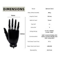 China ZBDynamiX ZDH-6D-169-N Five-Finger Humanoid Robotic Hand 11 DOF for Cobots for sale