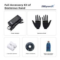 China ZBDynamiX ZDH-6D-184-N Five-Finger Humanoid Robotic Hand 11 DOF for Robot Arms for sale