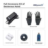 China ZBDynamiX ZDH-6D-183-T 11-DoF Dexterous Robotic Hand with Tactile Sensing | 30 kg Max Payload, ±0.05 mm Repeatability for sale