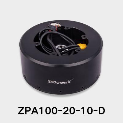 China ZBDynamiX ZPA100-20-10-D High-Torque Planetary Joint Actuator 170 Nm Peak Torque 10:1 Reduction Ratio for sale