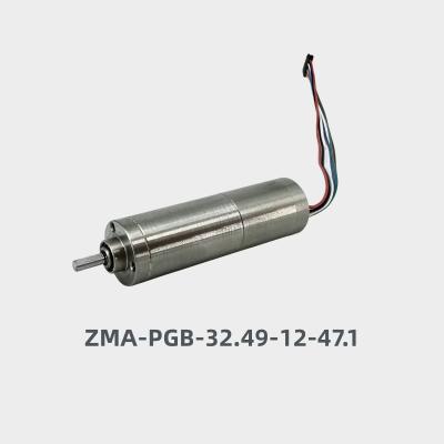 China ZBDynamiX ZMA-PGB-32.49-12-47.1 Micro Planetary Gear Motor | 276 mNm Stall Torque, 32.49:1 Reduction Ratio, OD12 mm for sale