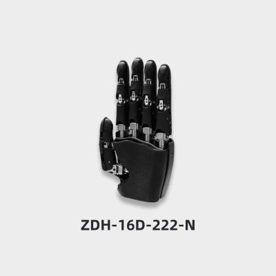 China ZBDynamiX ZDH-16D-222-N 20-DoF Dexterous Robotic Hand | 16 Active DOF, 52 N Grip Strength, CAN FD Communication for sale