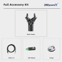 China ZBDynamiX ZAG-2F120-N Two-Finger Parallel Robotic Gripper | 80 N Gripping Force, 120 mm Stroke, ±0.03 mm Repeatability for sale