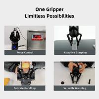 China ZBDynamiX ZAG-2F120-N Two-Finger Parallel Robotic Gripper | 80 N Gripping Force, 120 mm Stroke, ±0.03 mm Repeatability for sale