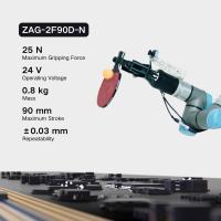 China ZBDynamiX ZAG-2F90D-N Two-Finger Parallel Robotic Gripper | 90 mm Stroke, 25 N Gripping Force, ±0.03 mm Repeatability for sale