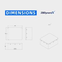 China ZBDynamiX LASTING-30D-01 48V Dual Semi-Solid-State Robotic Battery Pack | 60Ah Total Capacity, 100A Continuous Discharge, 220A Peak Discharge Current for sale