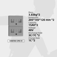 China ZBDynamiX CHEETAH-3PD-01 48V Robotic Battery Pack | 15Ah Capacity, 50A Continuous Discharge Current, 110A Pulse Discharge Current for sale