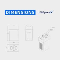 China ZBDynamiX CHEETAH-2PS-01 48V Robotic Battery Pack | 10Ah Capacity, 50A Continuous Discharge Current, 110A Pulse Discharge Current for sale