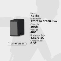 China ZBDynamiX LASTING-30S-01 48V Semi-Solid-State Robotic Battery Pack | 30Ah Capacity, 50A Continuous Discharge, 110A Peak Discharge Current for sale