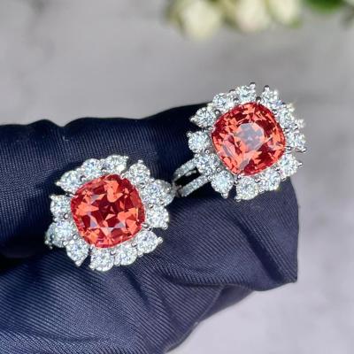 China Hexagonal Crystal Ruby Sapphire Gems with Princess Cut - 9 Mohs Hardness, 2040℃ Melting Point for Anti-Corrosion Jewelry for sale