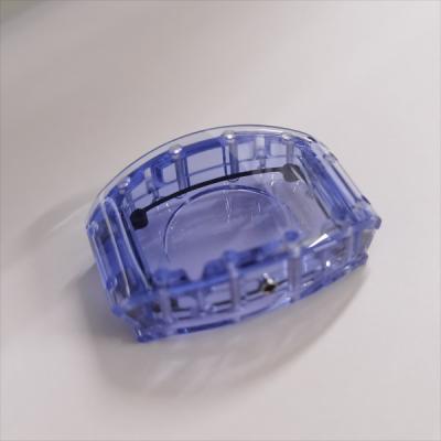 China Transparent Sapphire Crystal Watch Case with 9 Mohs Hardness and Custom Dimensions - 50pcs MOQ for sale