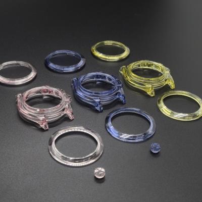 China CZ Sapphire Watch Case with Custom Thickness - 50pcs Minimum Order, 6-8 Week Delivery from Chongqing for sale