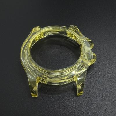 China CZ Sapphire Crystal Watch Case - Custom Shape & Color Options for Watch Manufacturers - 50pcs MOQ, 6-8 Week Delivery for sale
