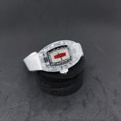 China Custom Sapphire Watch Case with CZ Crystal - 50pcs Minimum Order, 6-8 Week Delivery for Luxury Timepieces for sale