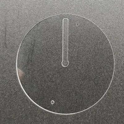 China 1mm Thickness Sapphire Optical Window - 9 Mohs Hardness, 2040°C Melting Point - Custom ODM Manufacturing for sale