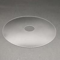 China 2mm Thickness Sapphire Glass Window with 9 Mohs Hardness and 2040℃ Melting Point for Industrial Applications for sale