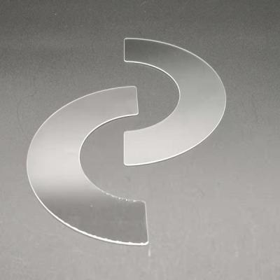 China Custom 2040°C Sapphire Glass Parts with 9 Mohs Hardness for Industrial Machinery Applications for sale
