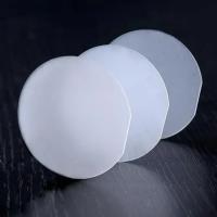 China Sapphire Substrate 100um Thickness with Visible Natural Inclusions - DSP/SSP Polishing for LED and Optical Applications for sale
