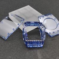 China Lab Cultured Sapphire Watch Case with 9 Mohs Hardness and Custom Sizes for Luxury Timepieces for sale