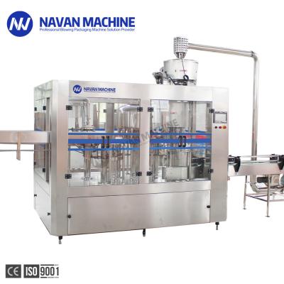 China 3 In 1 Automatic 2000BPH Monoblock PET Bottled Pure Water Filling Machine for sale