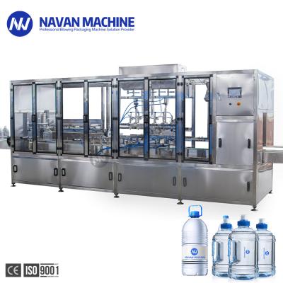 China Automatic Linear Model 3L-10L Water Bottle Rinsing Filling Capping Machine for sale