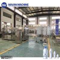 China Complete Automatic Liquid PET Bottles Non Carbonated Drink Water Filling Machines for sale