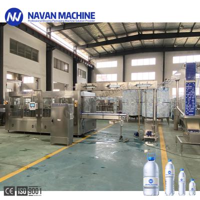 China Complete Automatic Liquid PET Bottles Non Carbonated Drink Water Filling Machines for sale