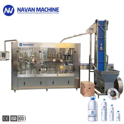 China Rotary 10000BPH Drinking Water PET Bottle Washing Filling Capping Machine for sale