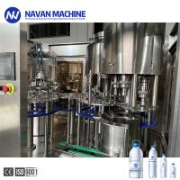 China Gravity Filling Automatic Plastic Bottle Drink Water Filling Machines Production Line for sale