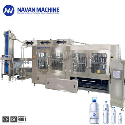 China Automatic Monoblock 40-40-10 Water Filling Washing Capping Machine for sale