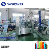 China Auto 1000BPH Carbonated Soft Drink 3 In 1 Washing Filling Capping Machine for sale