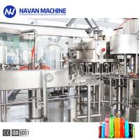 China Auto 4000BPH PET Bottle Carbonated Soft Drink Gas Liquid Filling Machine for sale