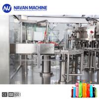 China Monoblock Carbonated Soft Drink Rinsing Filling Capping Machine For PET Bottle for sale